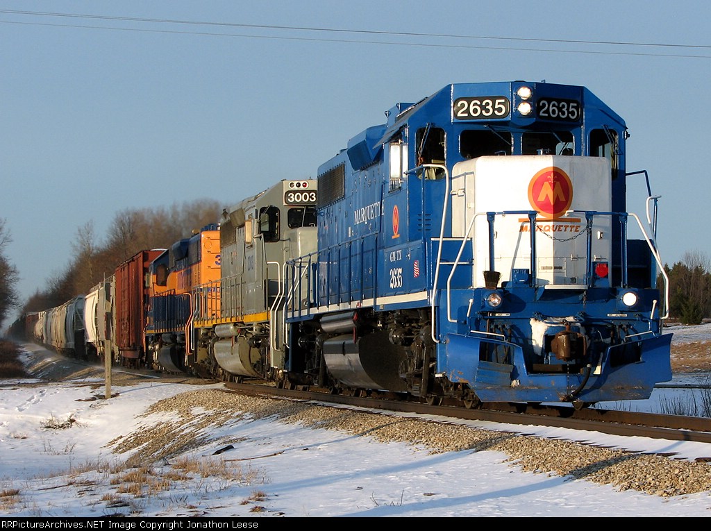 GMTX 2635 southbound